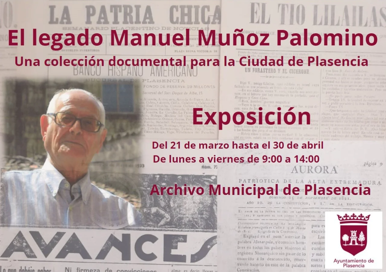 Exposición El legado de Manuel Muñoz Palomino: Una colección documental ...